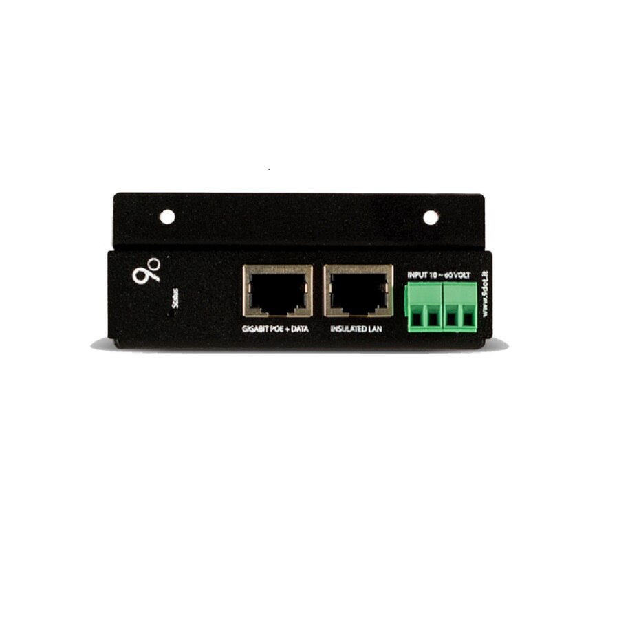 9Dot Gigabit PoE Injector with High Power Surge Protection