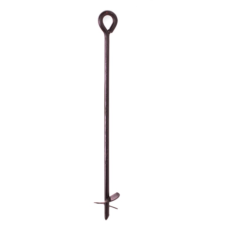 Easy Up 30-Inch, 4-Inch Helix, Half-Inch Rod Ground Anchor