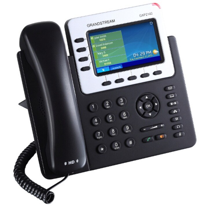 Grandstream Ip Phone, 4 Lines, 4 Sip, 5-Way Conferencing