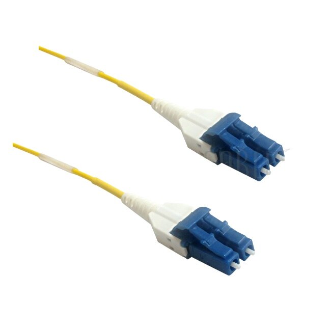 Infinite Cables 6ft - 2m LC/LC Uniboot SM Duplex OS2 Fiber Cable 2mm OFNP