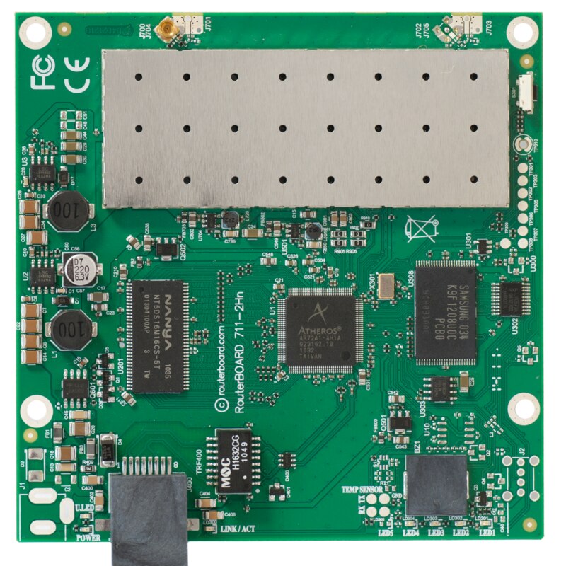 MikroTik RB711-5Hn-US small CPE type RouterBOARD wireless router with ...