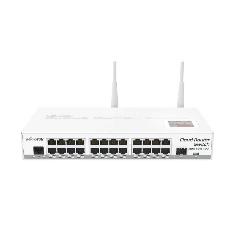 MikroTik CRS125-24G-1S-2HnD-IN Cloud Router Switch