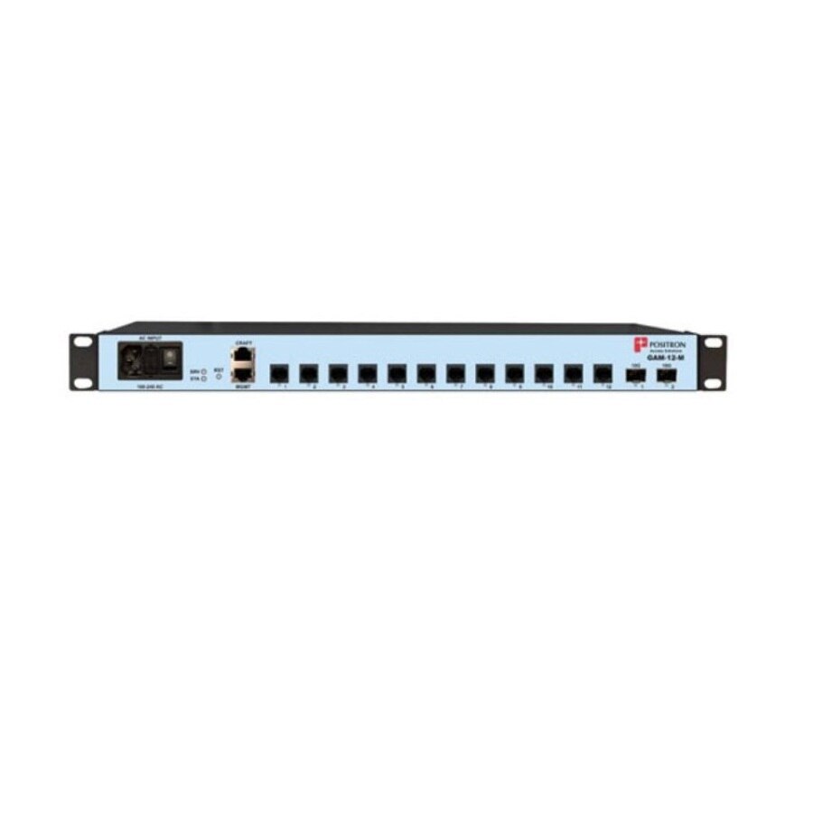 Positron Access Solutions G.hn Access Multiplexer GAM with 12-dual pair ...