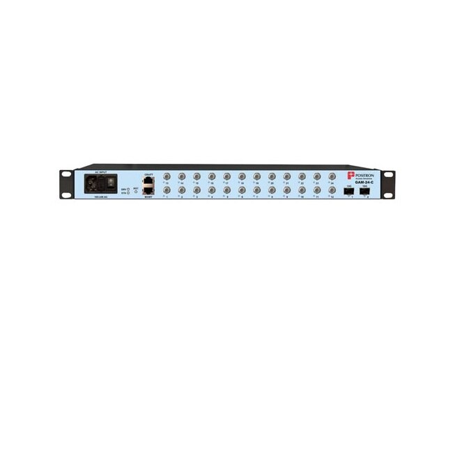 Positron Access G.hn Access Multiplexer GAM with 24x Coax Ports 2x ...