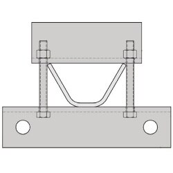 Rohn RSL Tie Back Assembly