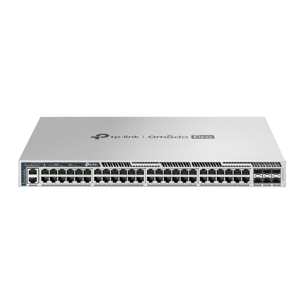 TP-Link Omada Pro 48-Port 2.5G Stackable L3 Managed PoE++ Switch with 6 ...