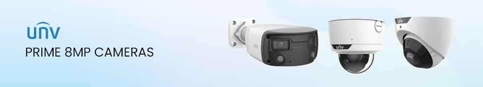 High-Performance Uniview Prime 8MP Cameras | ISP Supplies
